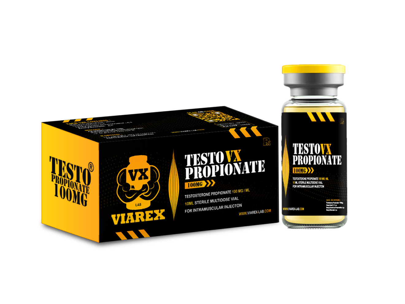 Testo Propionate 100 mg/ml - Viarex Lab